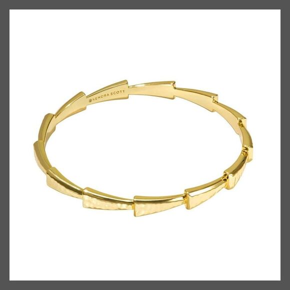 Kendra Scott | Jewelry | Kendra Scott Kendra Scott Kat Bangle Bracelet Gold Sm Gold | Poshmark